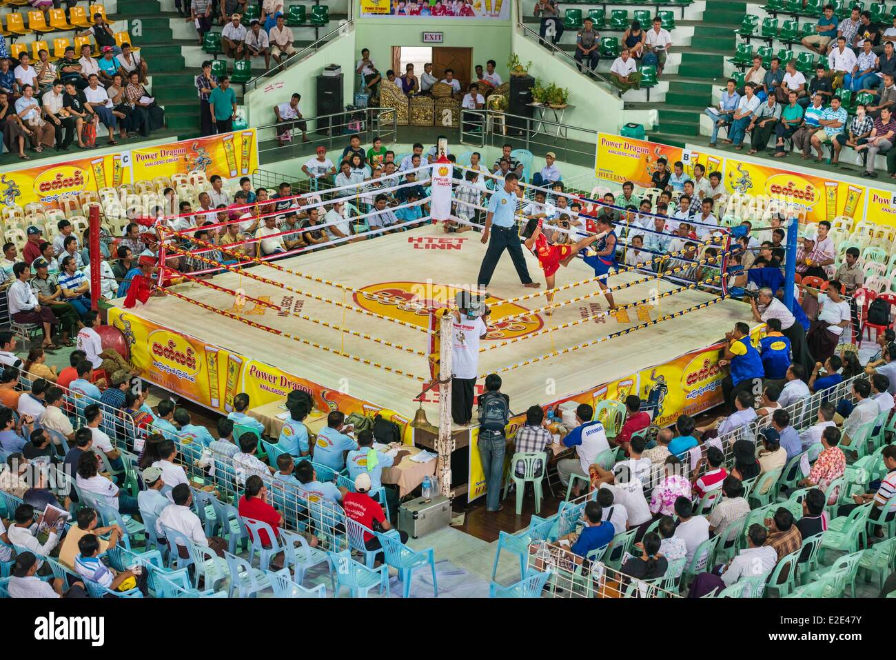 Myanmar (Burma) Yangon Division Yangon Tamwe district Thein Phyn boxing ...