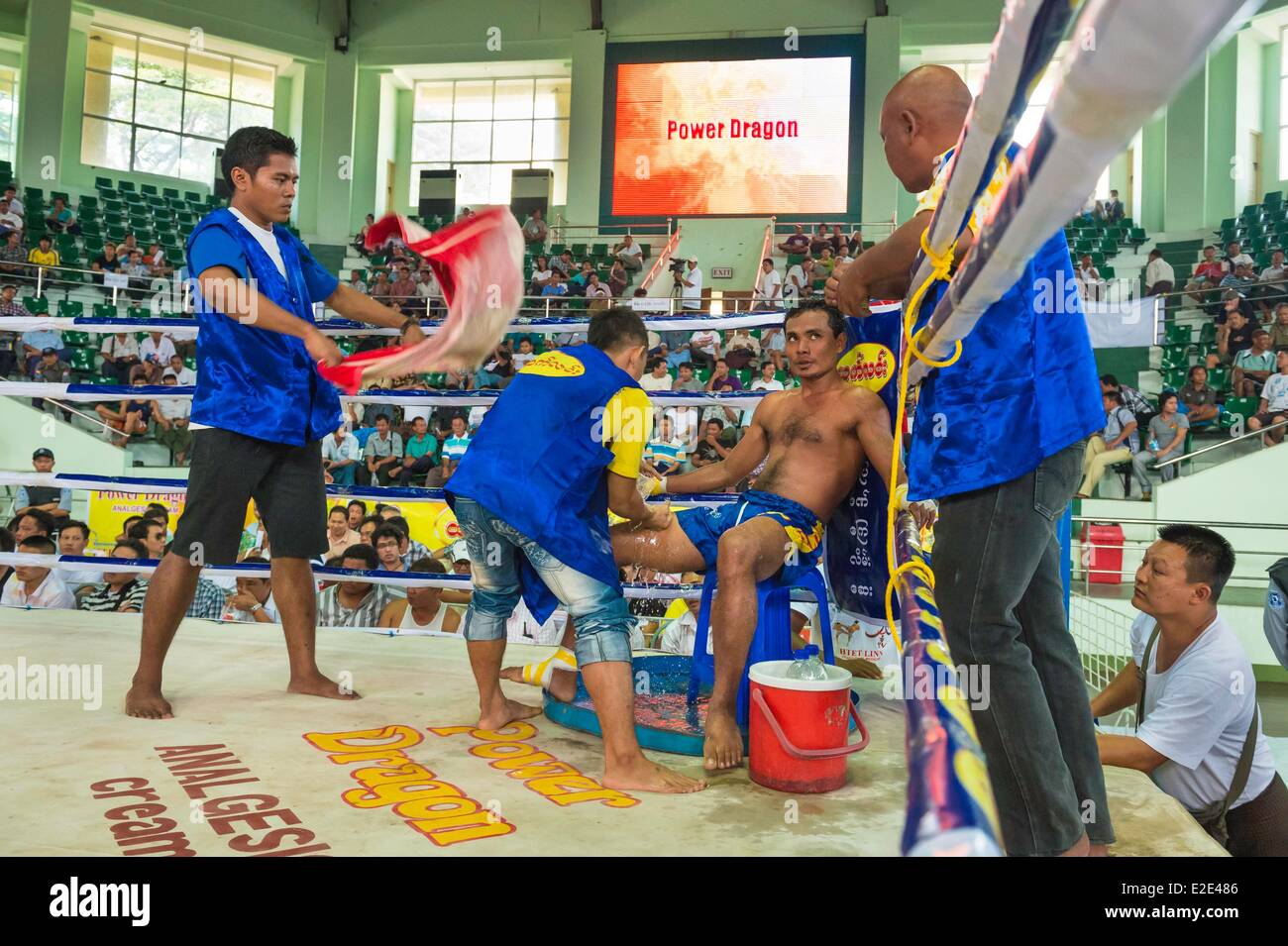 Myanmar (Burma) Yangon Division Yangon Tamwe district Thein Phyn boxing ...