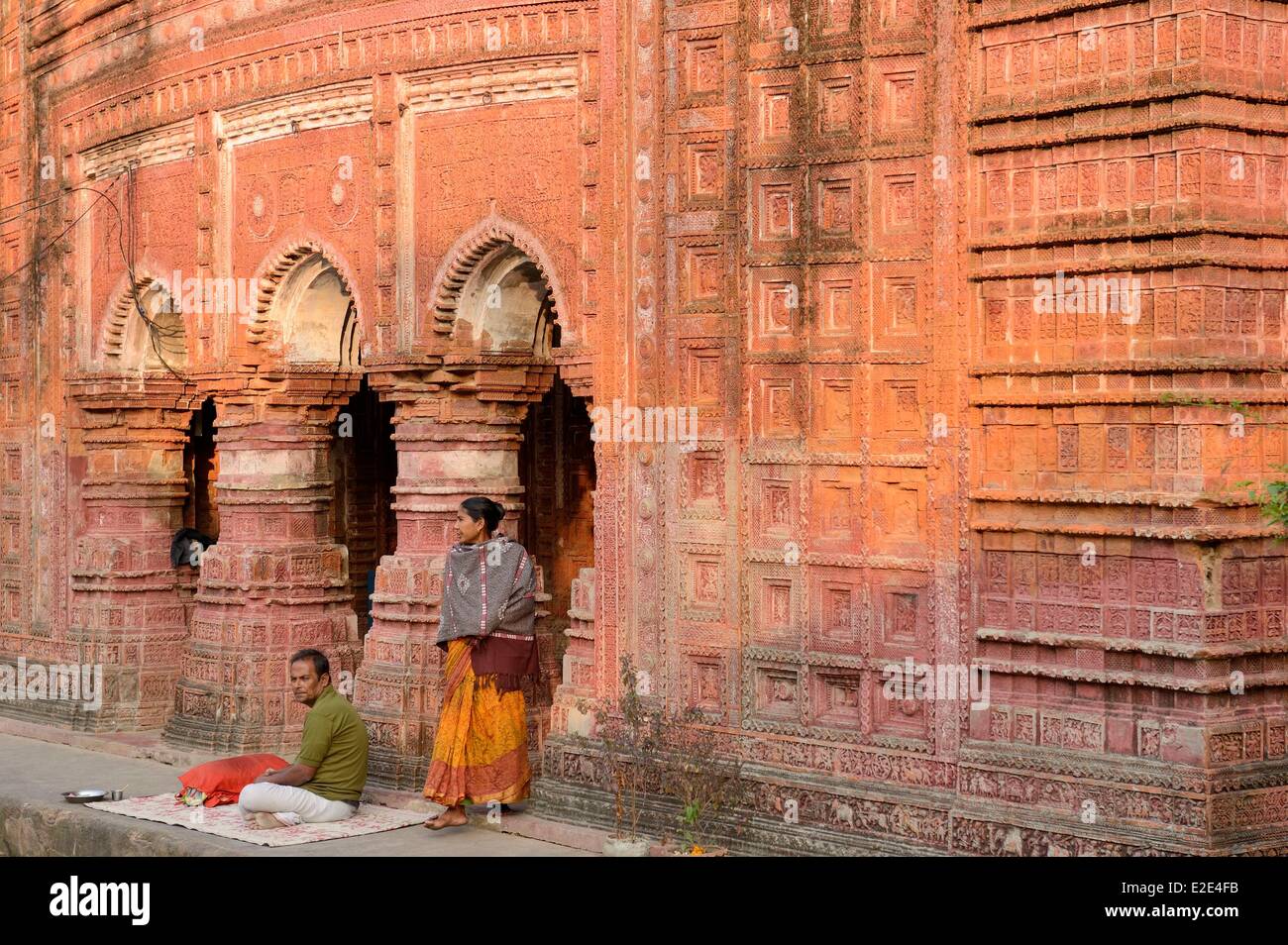 Bangladesh Puthia the Puthia Temple Complex consists of a cluster of ...