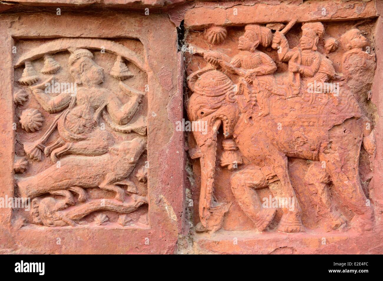 Bangladesh Puthia the Puthia Temple Complex consists of a cluster of ...