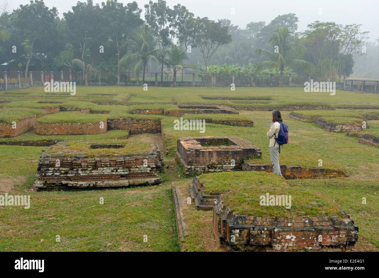 Bangladesh Paharpur the Somapura Mahavihara (8th century) a Unesco ...