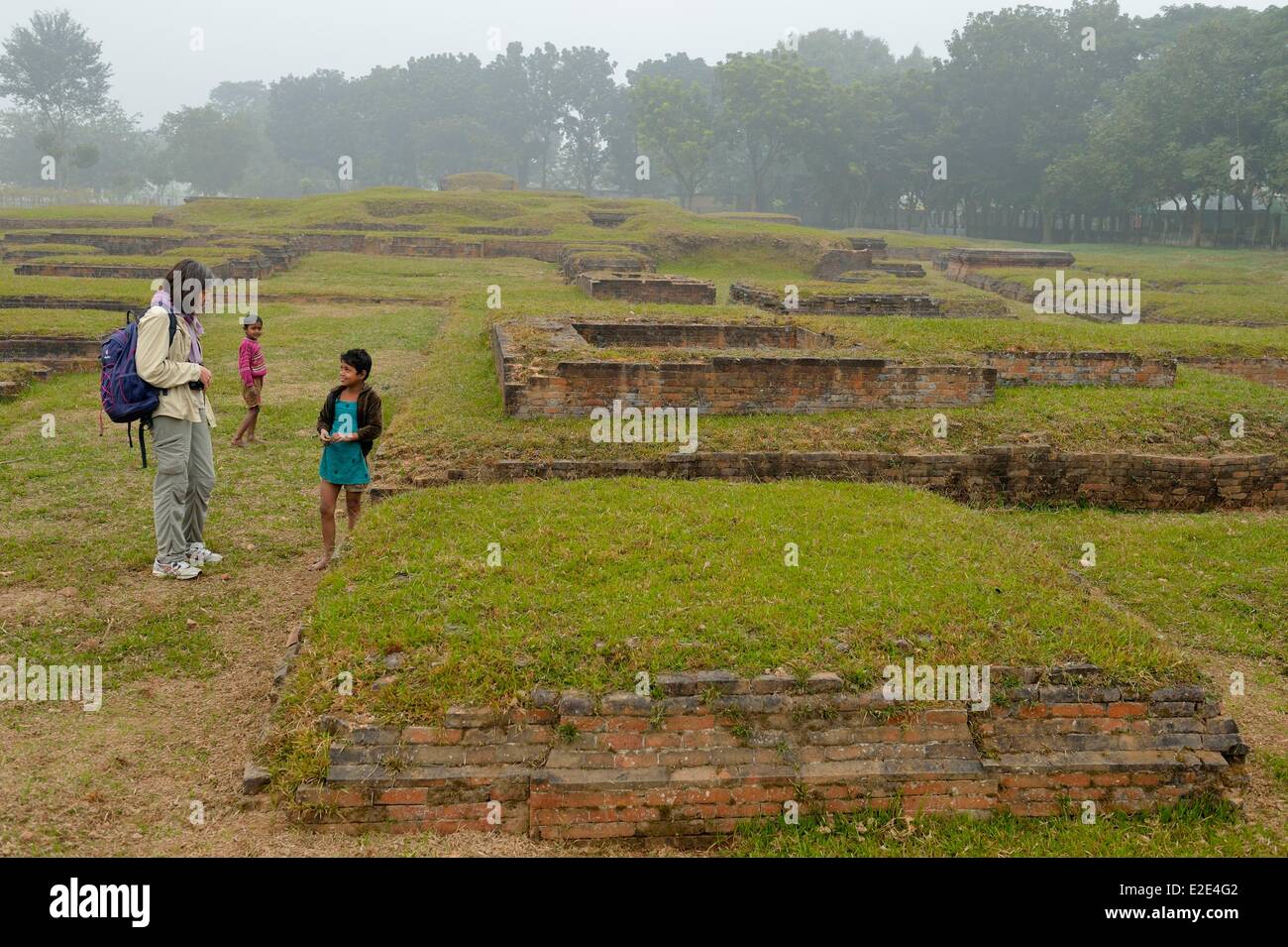 Bangladesh Paharpur the Somapura Mahavihara (8th century) a Unesco ...