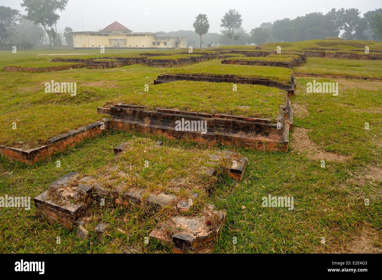 Bangladesh Paharpur the Somapura Mahavihara (8th century) a Unesco ...