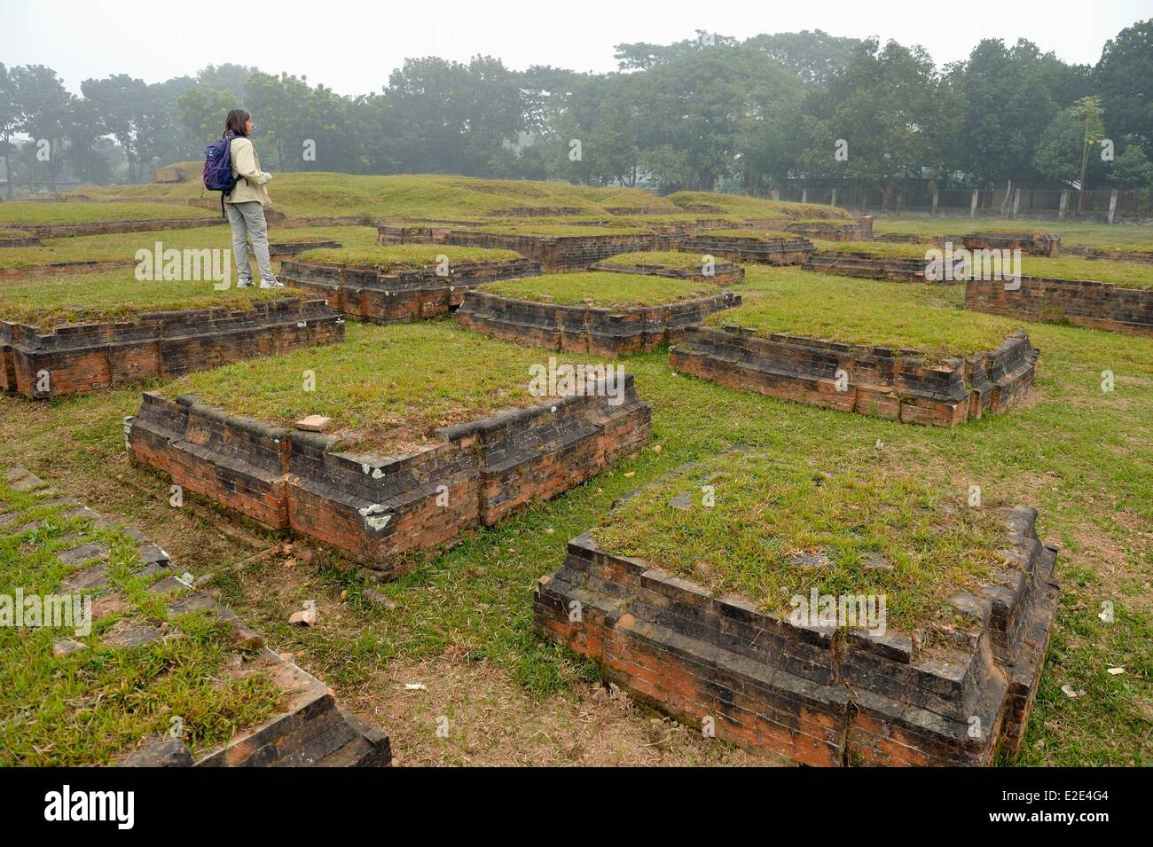 Bangladesh Paharpur the Somapura Mahavihara (8th century) a Unesco ...