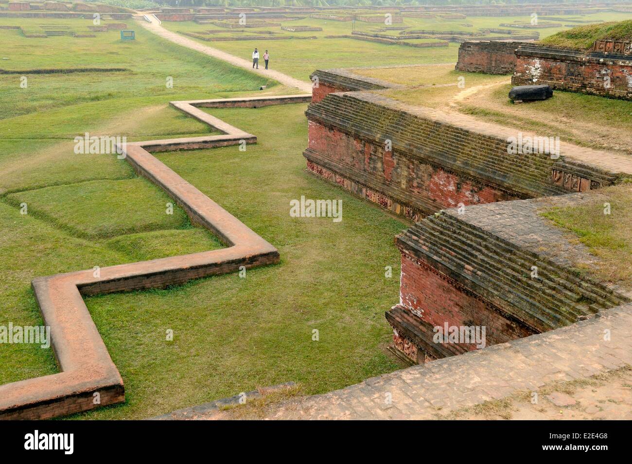 Bangladesh Paharpur the Somapura Mahavihara (8th century) a Unesco ...