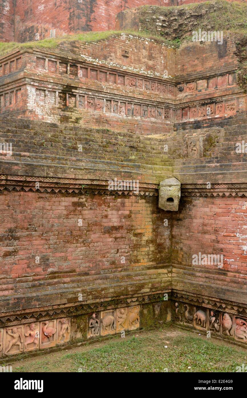 Bangladesh Paharpur the Somapura Mahavihara (8th century) a Unesco ...