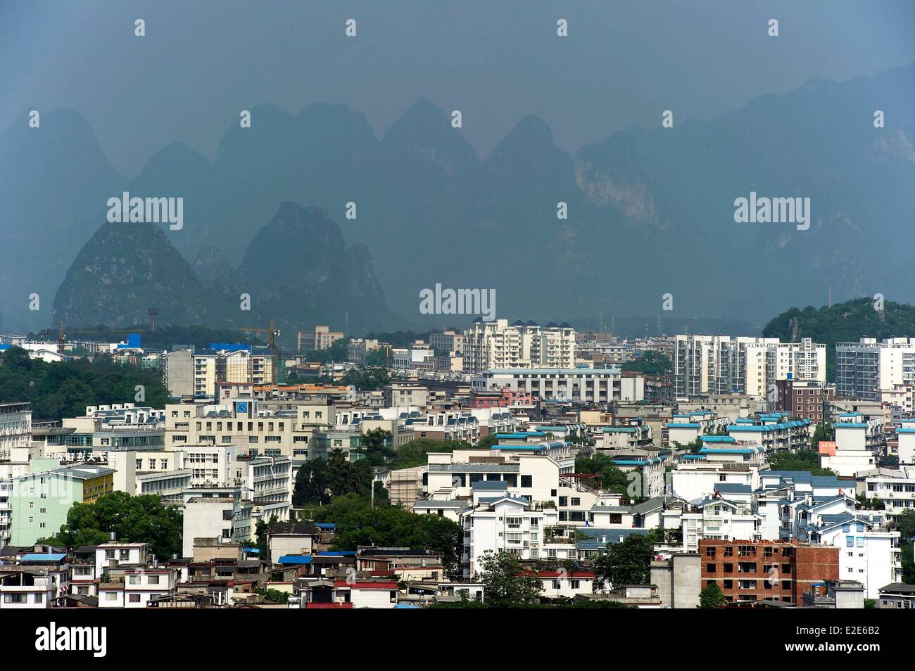 Downtown of guilin hi-res stock photography and images - Alamy