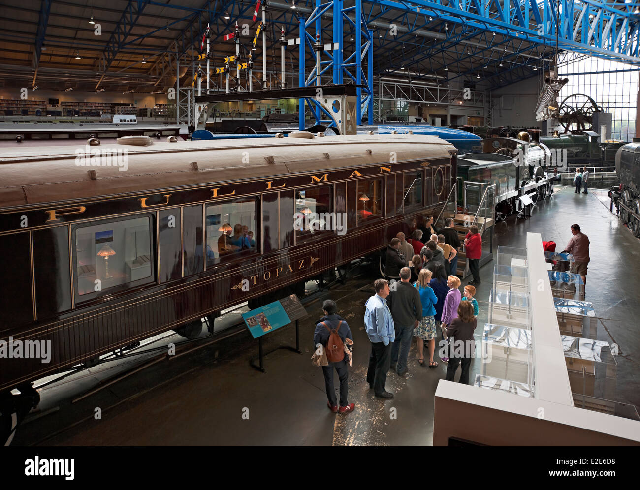 Pullman train carriage hi-res stock photography and images - Alamy