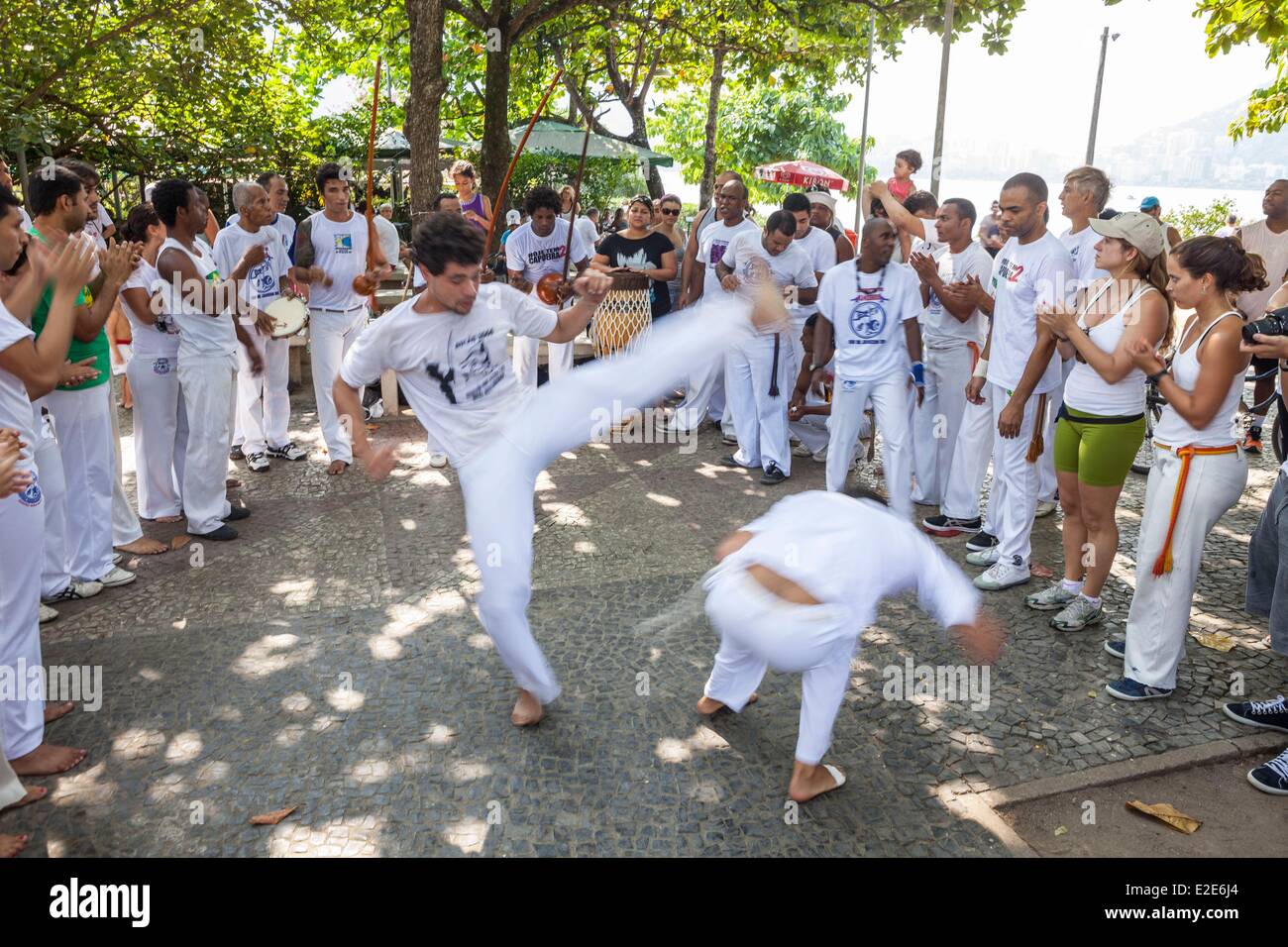 Brazil, Rio de Janeiro, Capoiera Stock Photo - Alamy