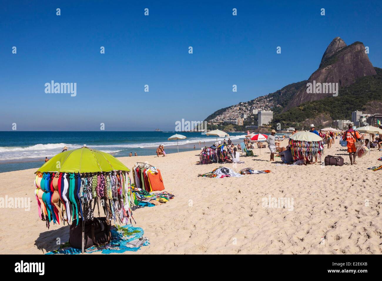 Brazil, Rio de Janeiro, Leblon Beach Stock Photo - Alamy