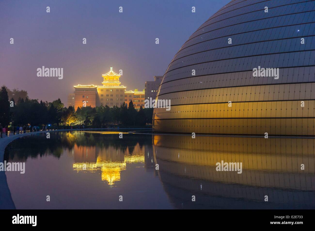 Paul andreu opera house hi-res stock photography and images - Alamy