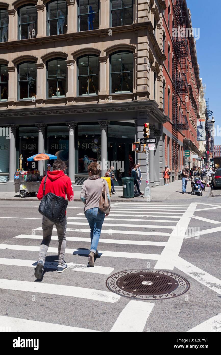 Manhattan soho hi-res stock photography and images - Alamy