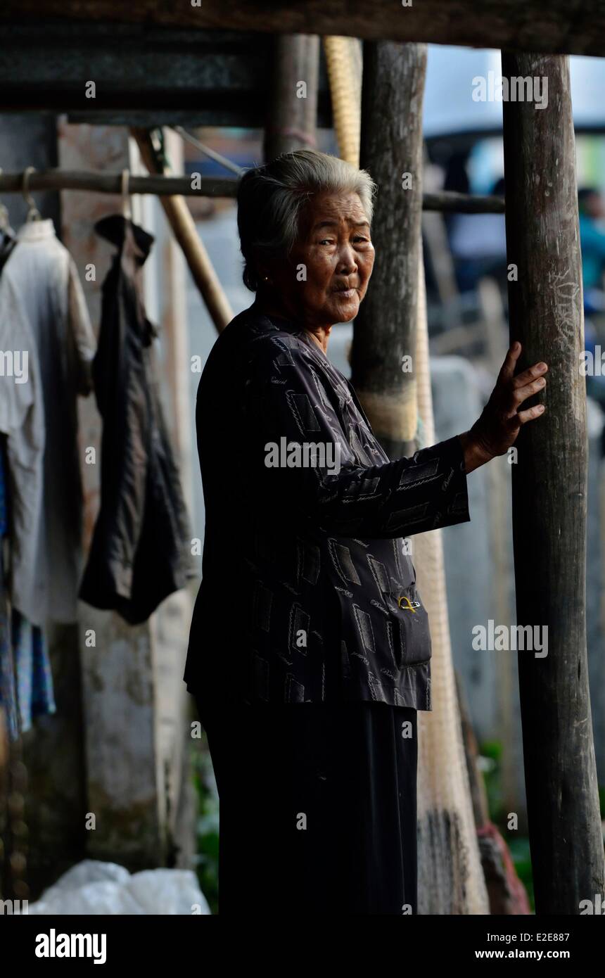 Vietnam, Soc Trang province, Mekong delta, Soc Trang, portrait Stock ...