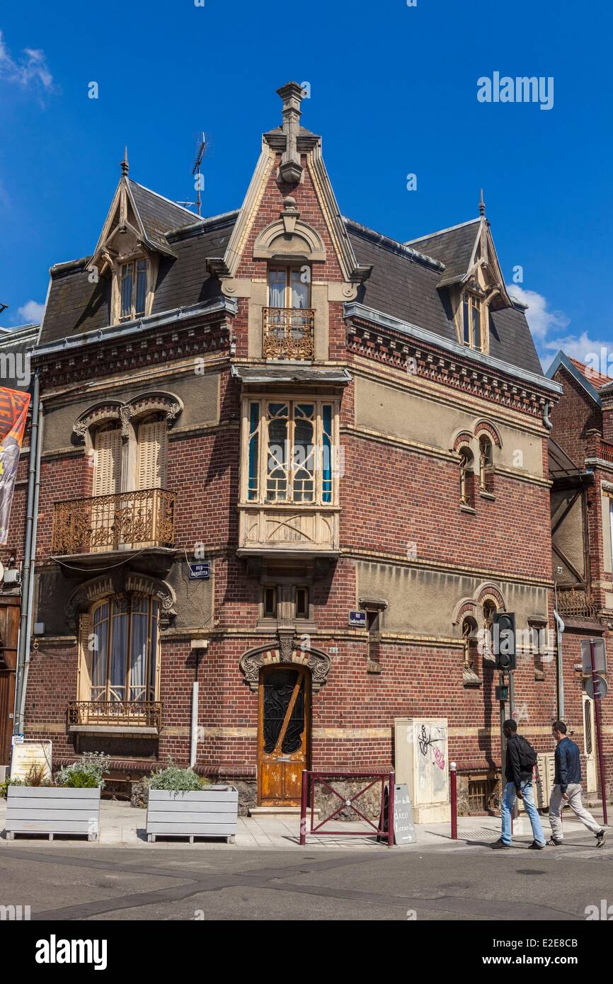 France, Oise, Compiegne, building facade Stock Photo - Alamy