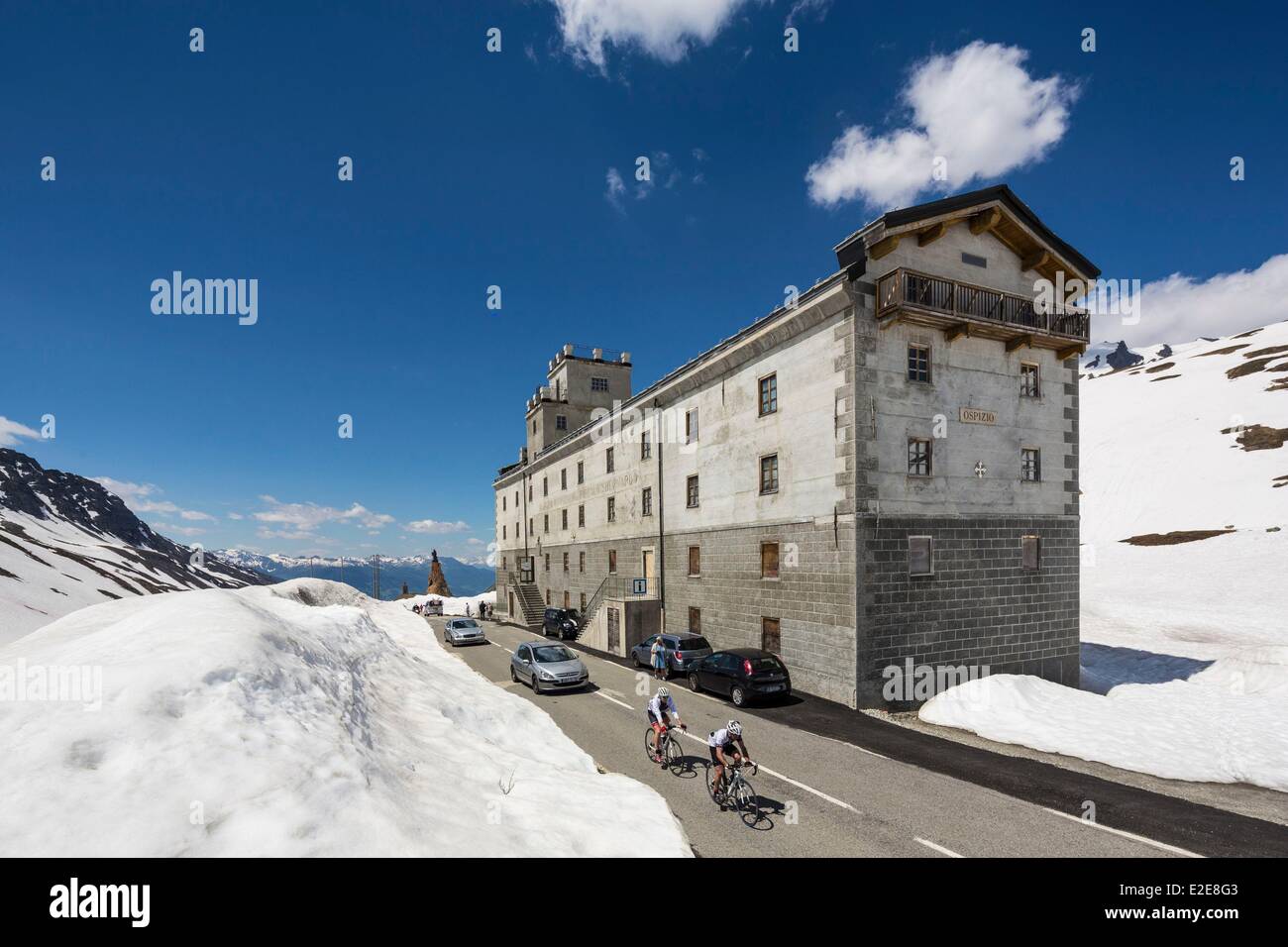 France, Savoie, Seez, the Petit Saint Bernard pass (7178 ft Stock Photo ...