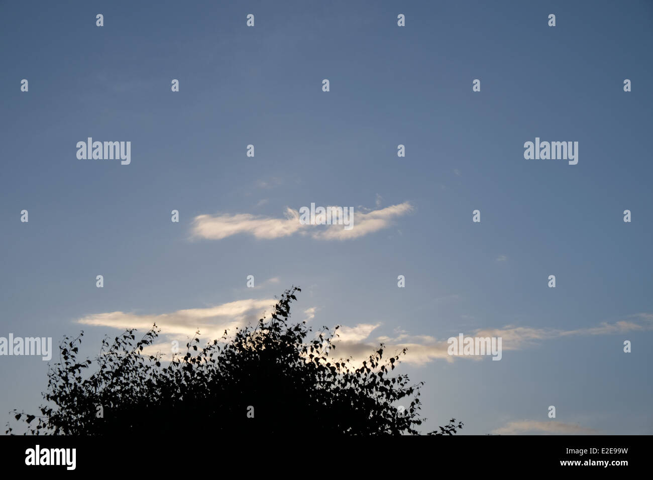 a twilight sky Stock Photo - Alamy