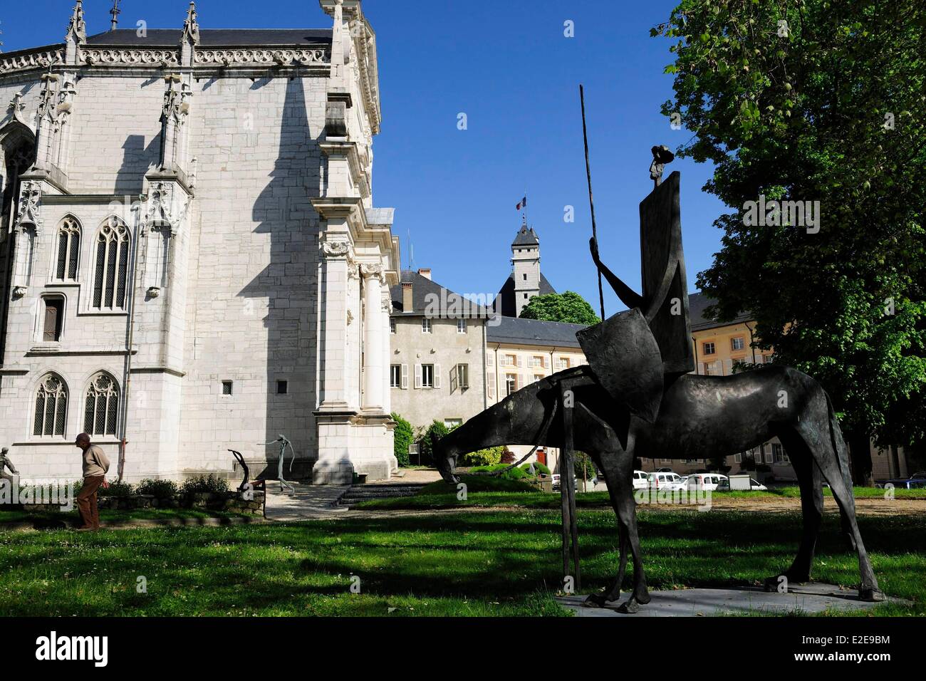 France, Savoie, Chambery, the castle of the Dukes of Savoie, the Holy ...