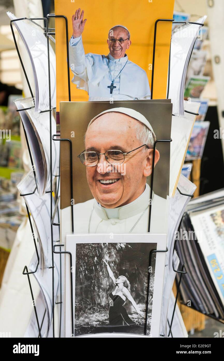 Italy, Lazio, Rome, Pope Francis is the 266th pope of the Catholic ...