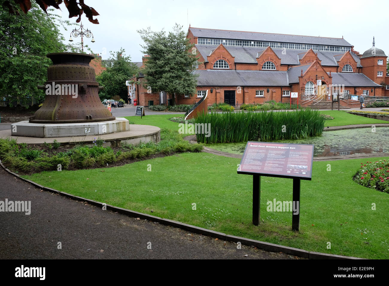 charnwood museum and the great paul bell casing in queen's park ...