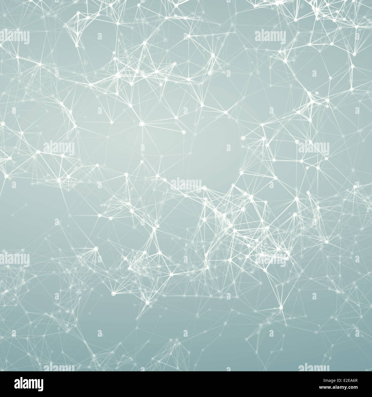 Magic silver abstract background. Connecting dots Stock Photo - Alamy
