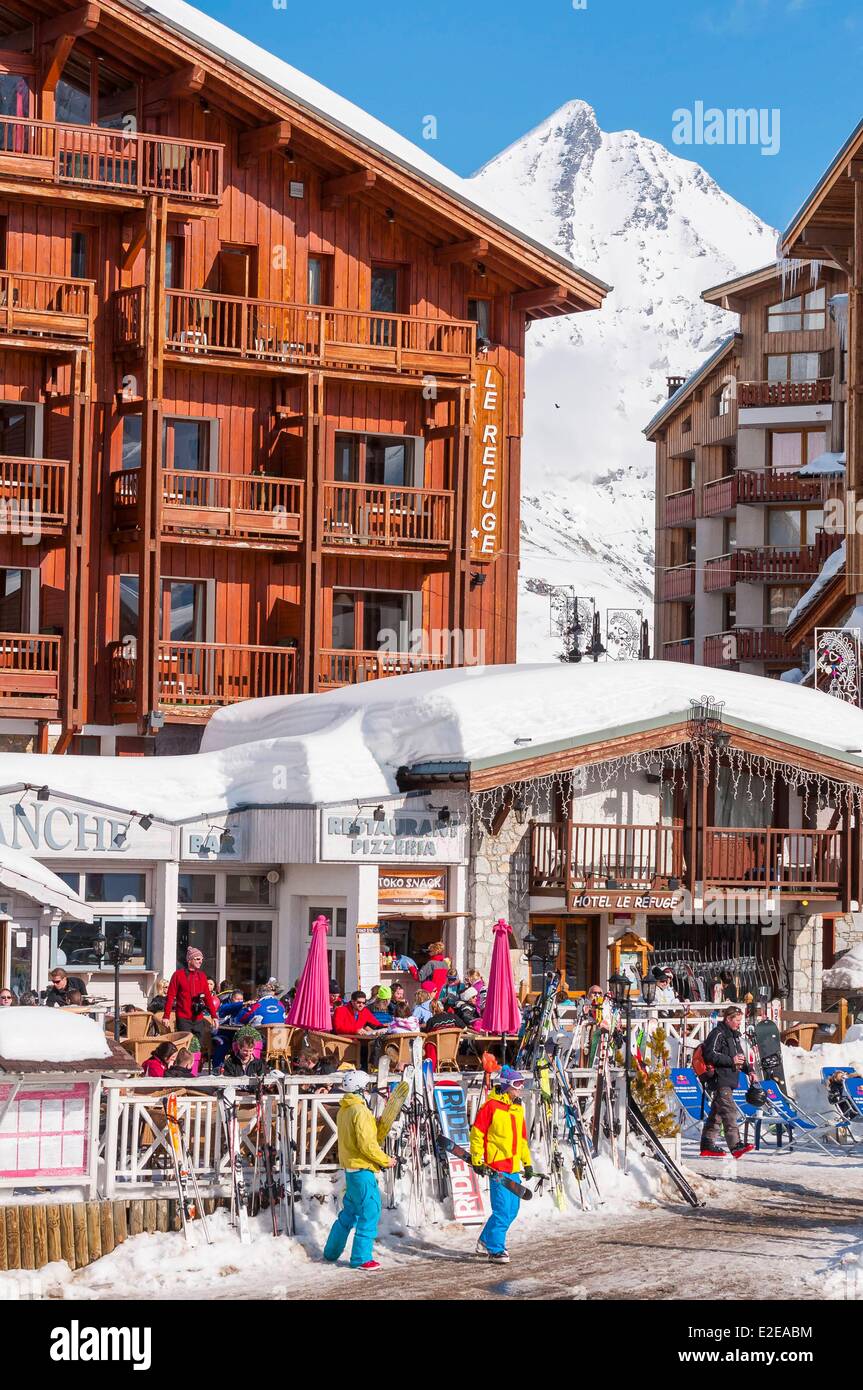 France, Savoie, Vanoise massif, Tarentaise valley, Tignes, Tignes le ...