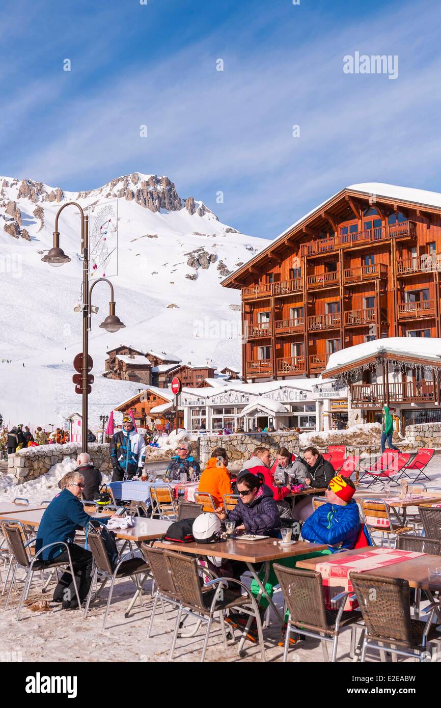 France, Savoie, Vanoise massif, Tarentaise valley, Tignes, Tignes le ...