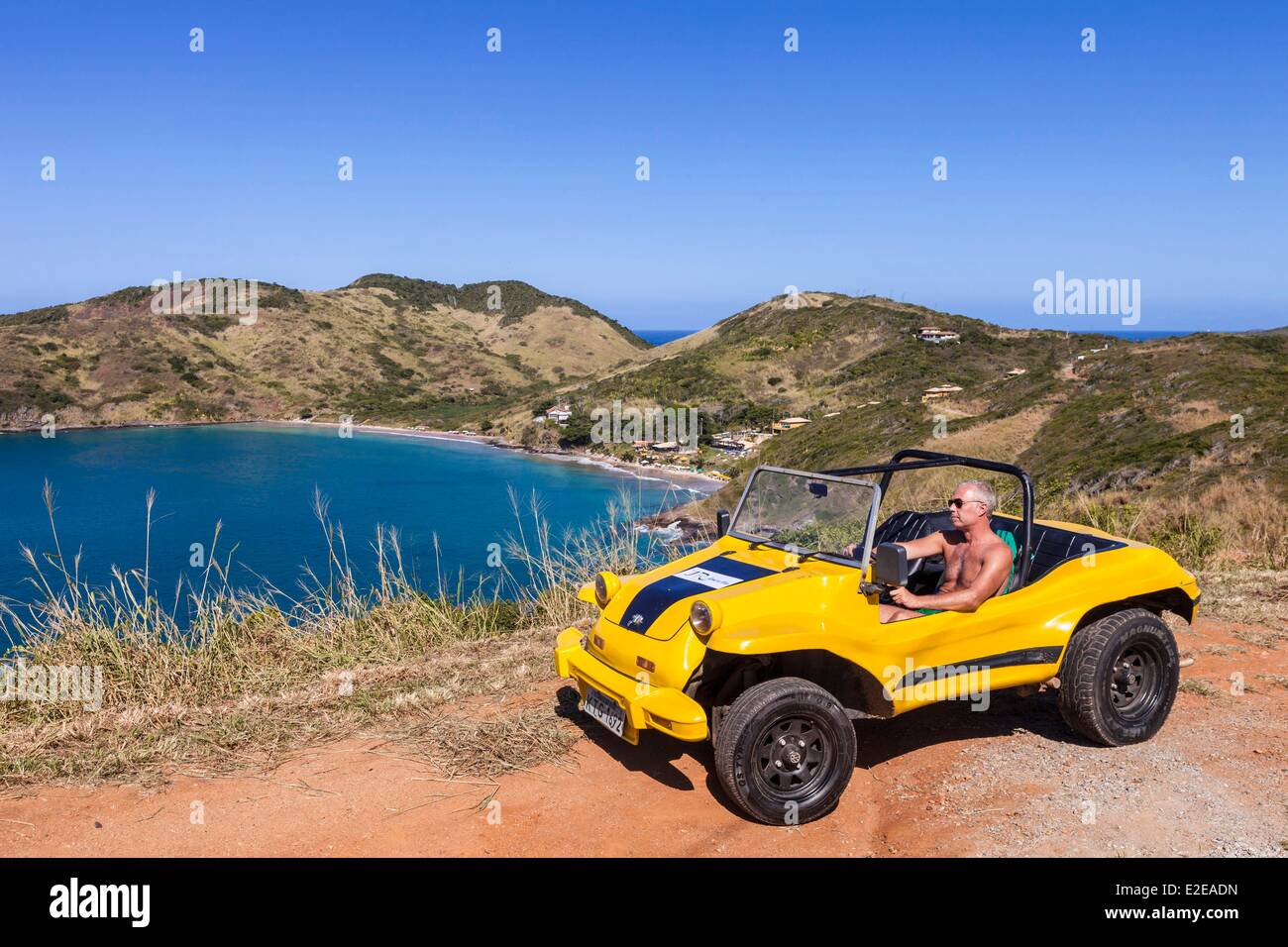 Brasil, Rio de Janeiro state, Buzios, buggy tour island Stock Photo - Alamy
