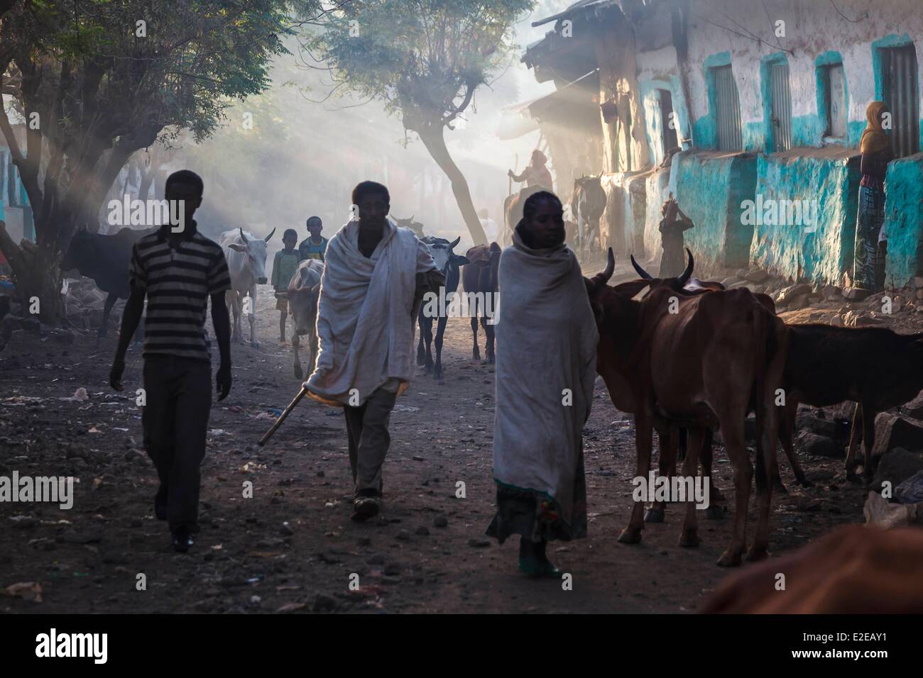 Ethiopia region adi arkay village hi-res stock photography and images ...