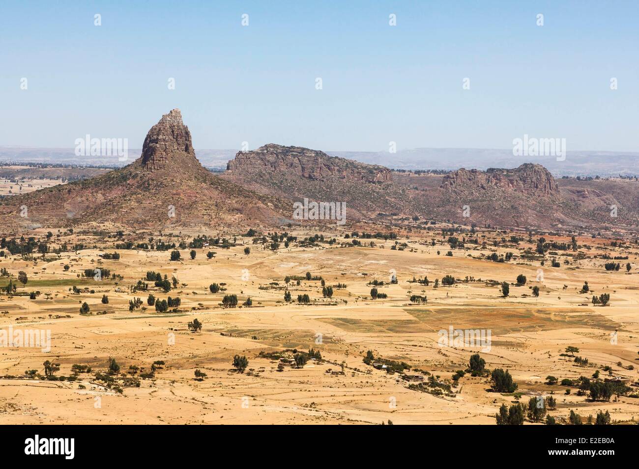 Ethiopia, Tigray region, Wukro, Landscape Stock Photo - Alamy