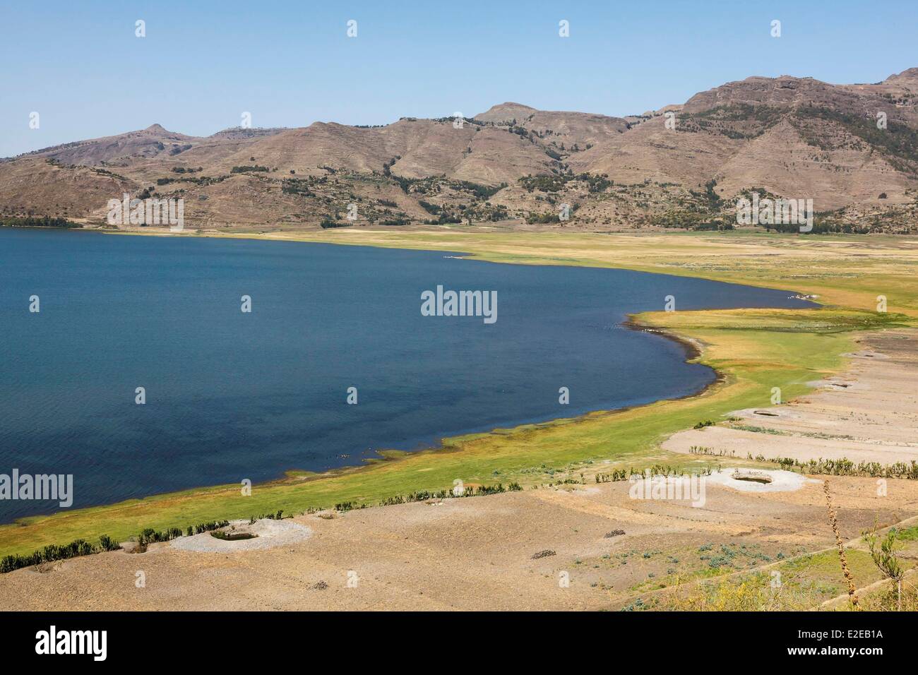 Ethiopia, Tigray region, Maychew, Ashenge lake Stock Photo - Alamy
