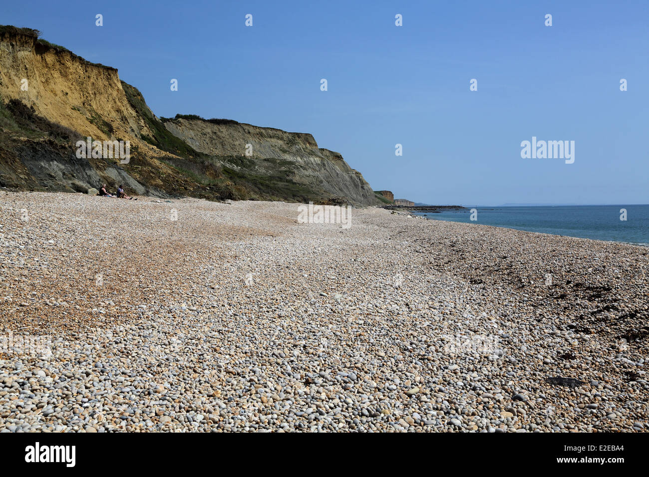 the tiny village of eype on dorset's jurassic coast Stock Photo - Alamy