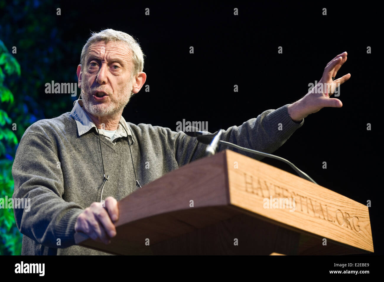 MICHAEL ROSEN poet, childrens author & campaigner for literature giving ...