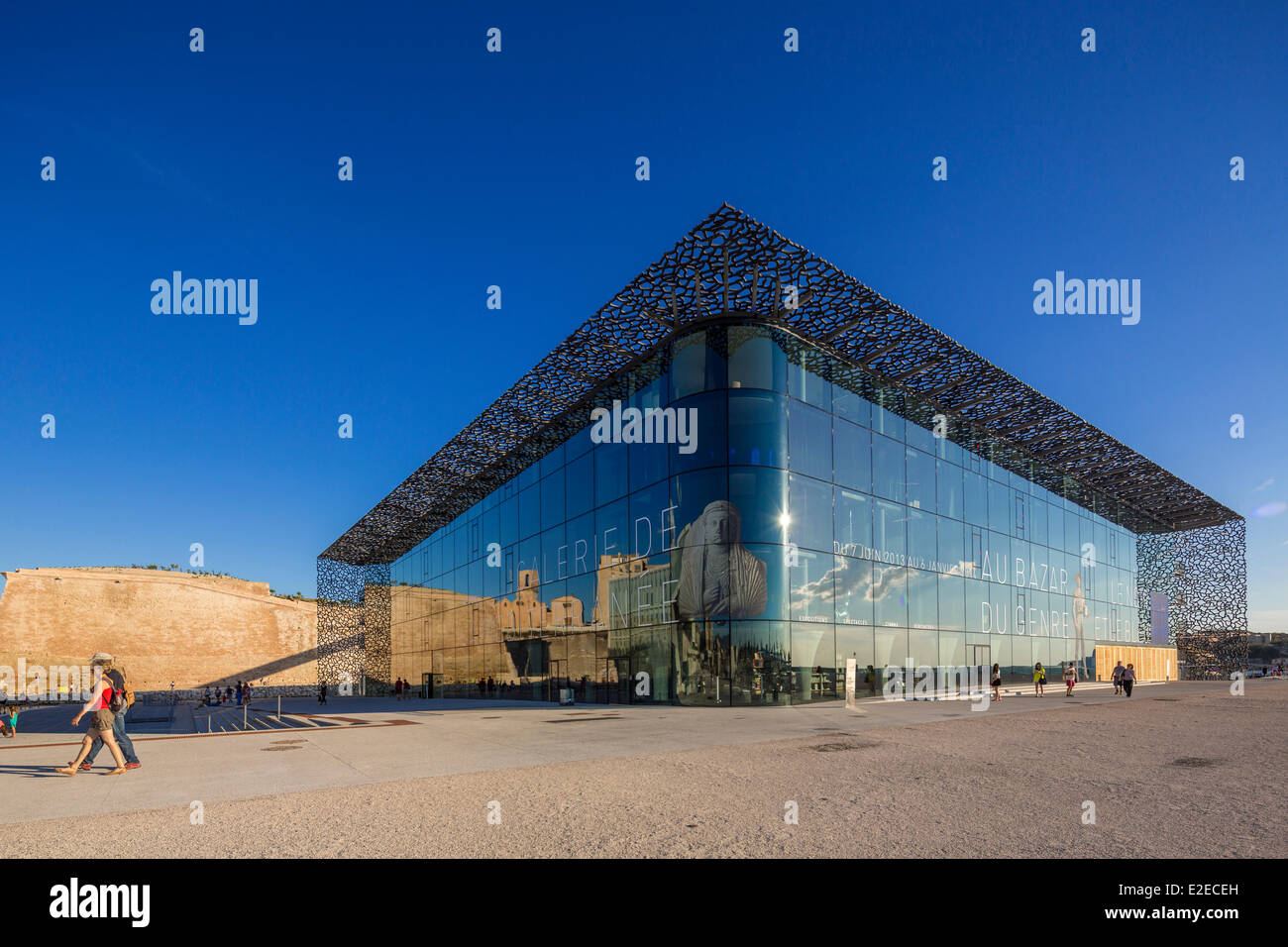 France Bouches du Rhone Marseille European Capital of Culture 2013 the pier J4 MuCEM (Museum of ...