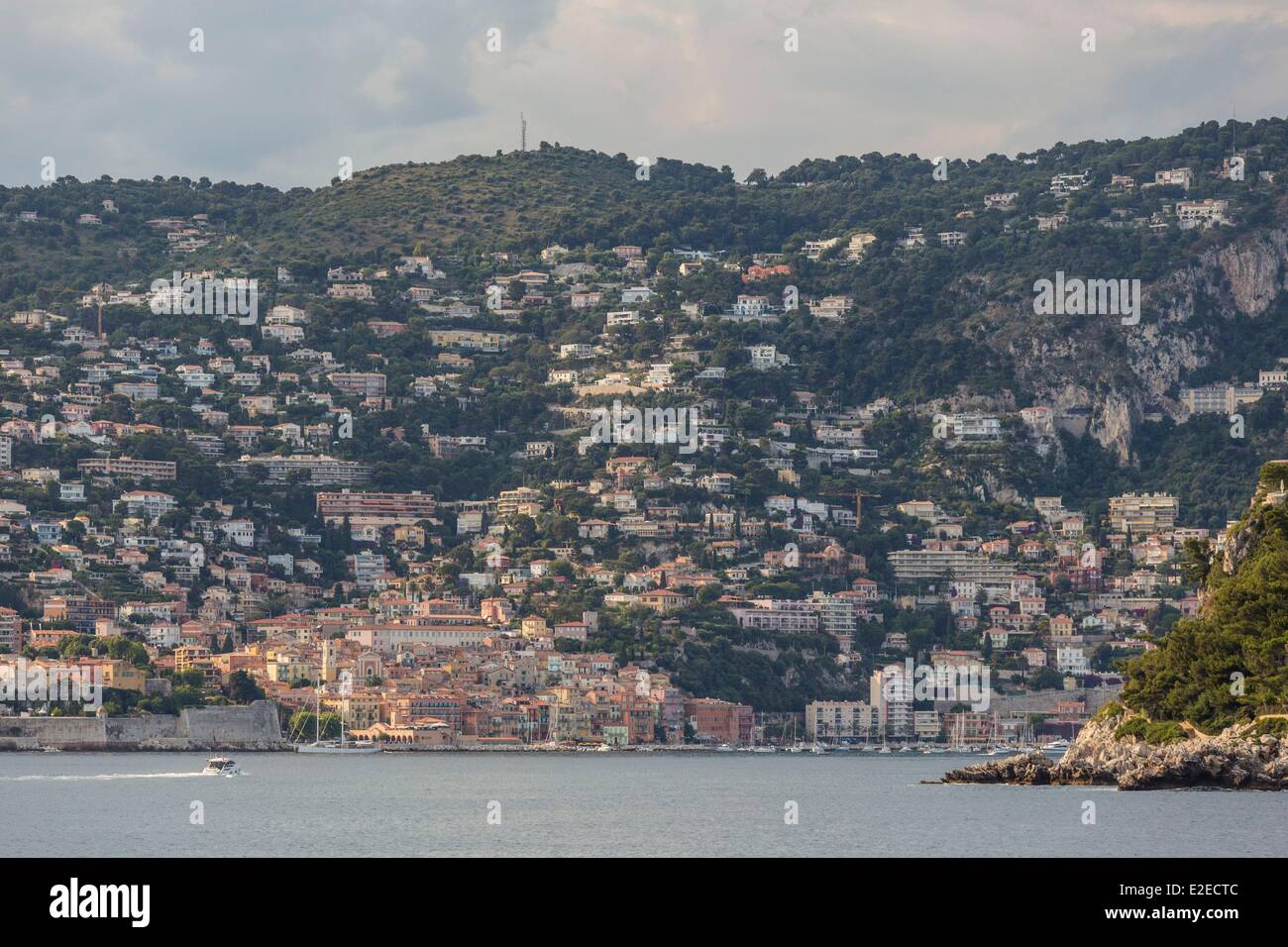 Principality of Monaco, Monaco, overview Stock Photo - Alamy