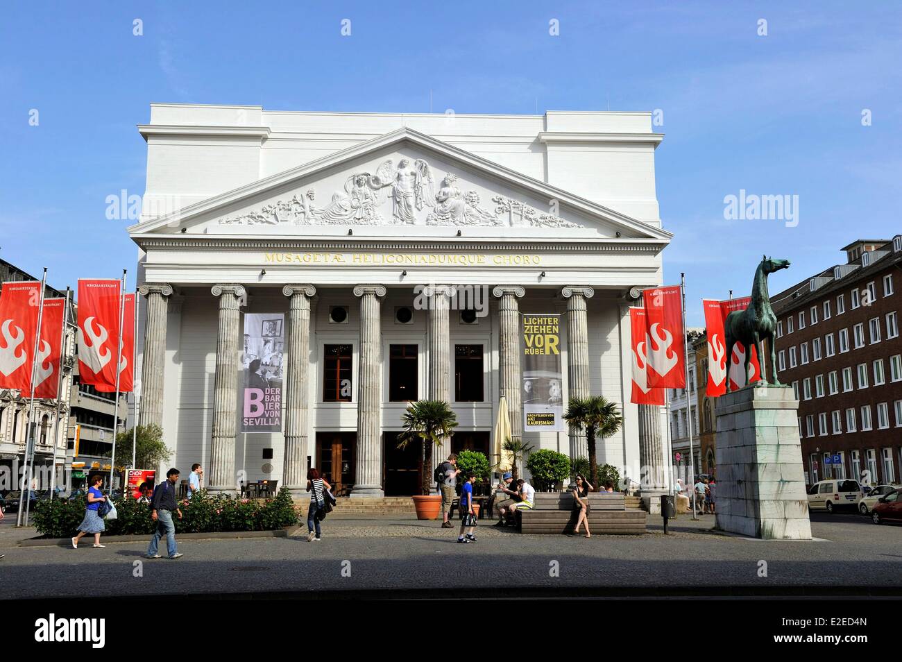 Germany, North Rhine Westphalia, Aachen, the theater Stock Photo - Alamy