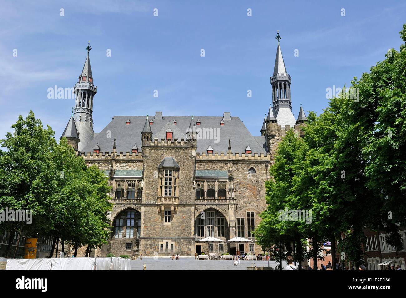 Aachen charlemagne palace hi-res stock photography and images - Alamy