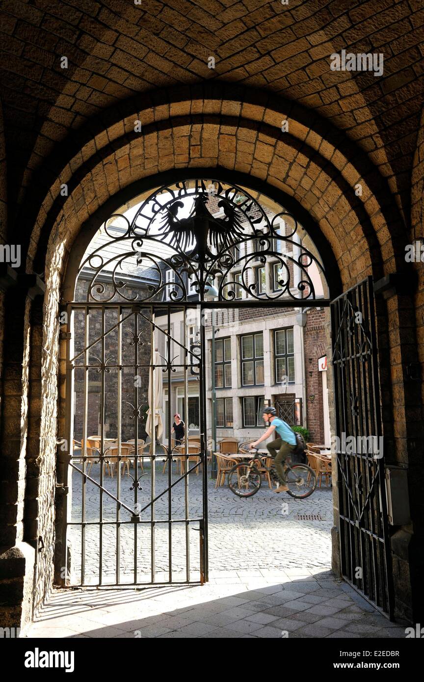 Germany North Rhine Westphalia Aachen the Grashaus was built in 1267 ...