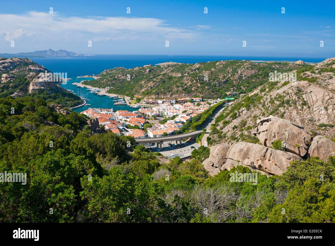 Italy, Sardinia, Province of Olbia-Tempio, the Emerald Coast (Costa ...