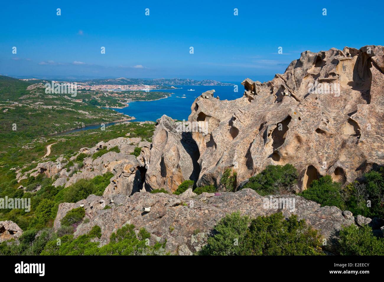 Italy Sardinia Province of Olbia-Tempio the Emerald Coast (Costa ...