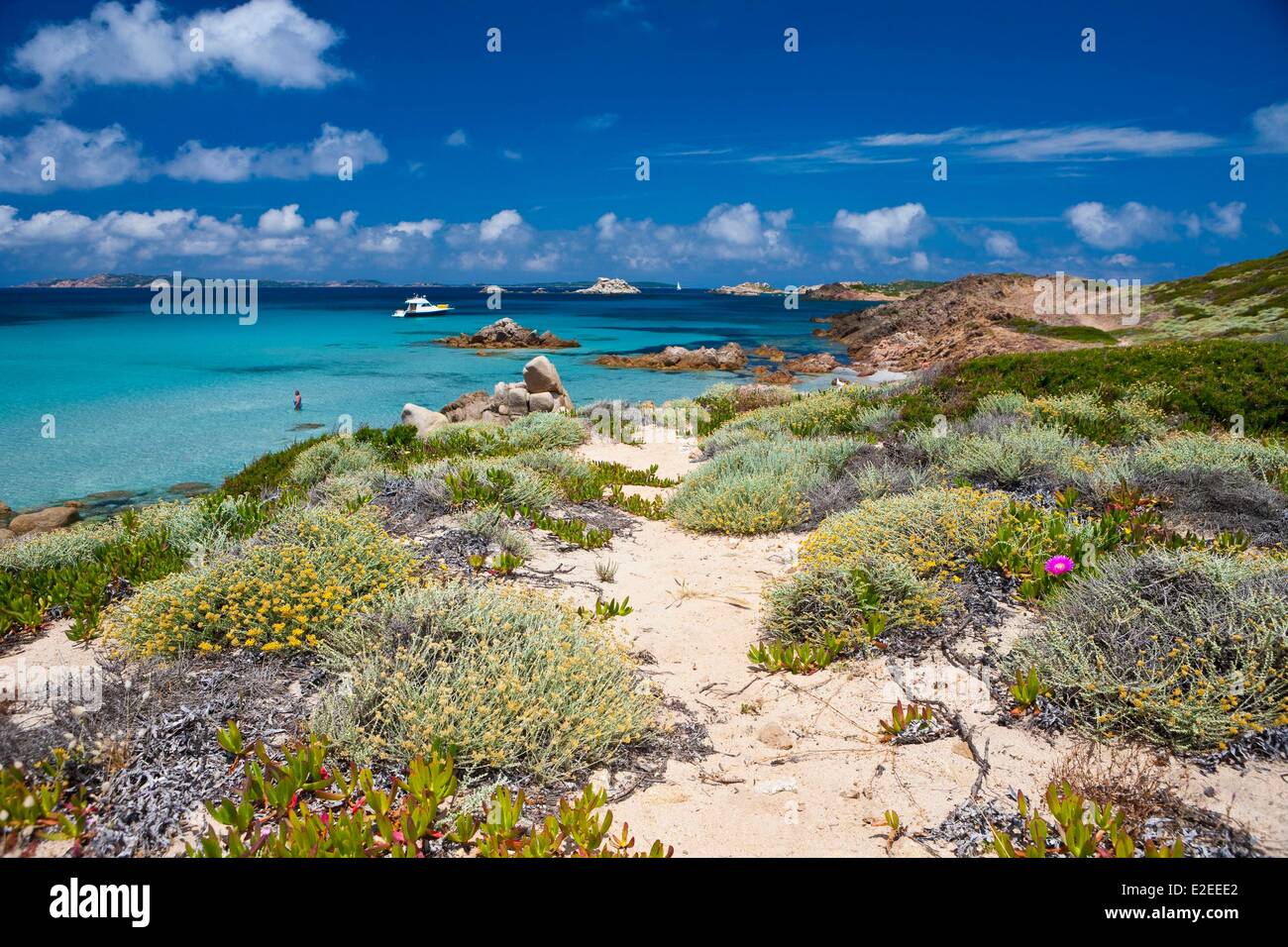 Italy Sardinia International Marine Park Corso-Sardinian National Park ...