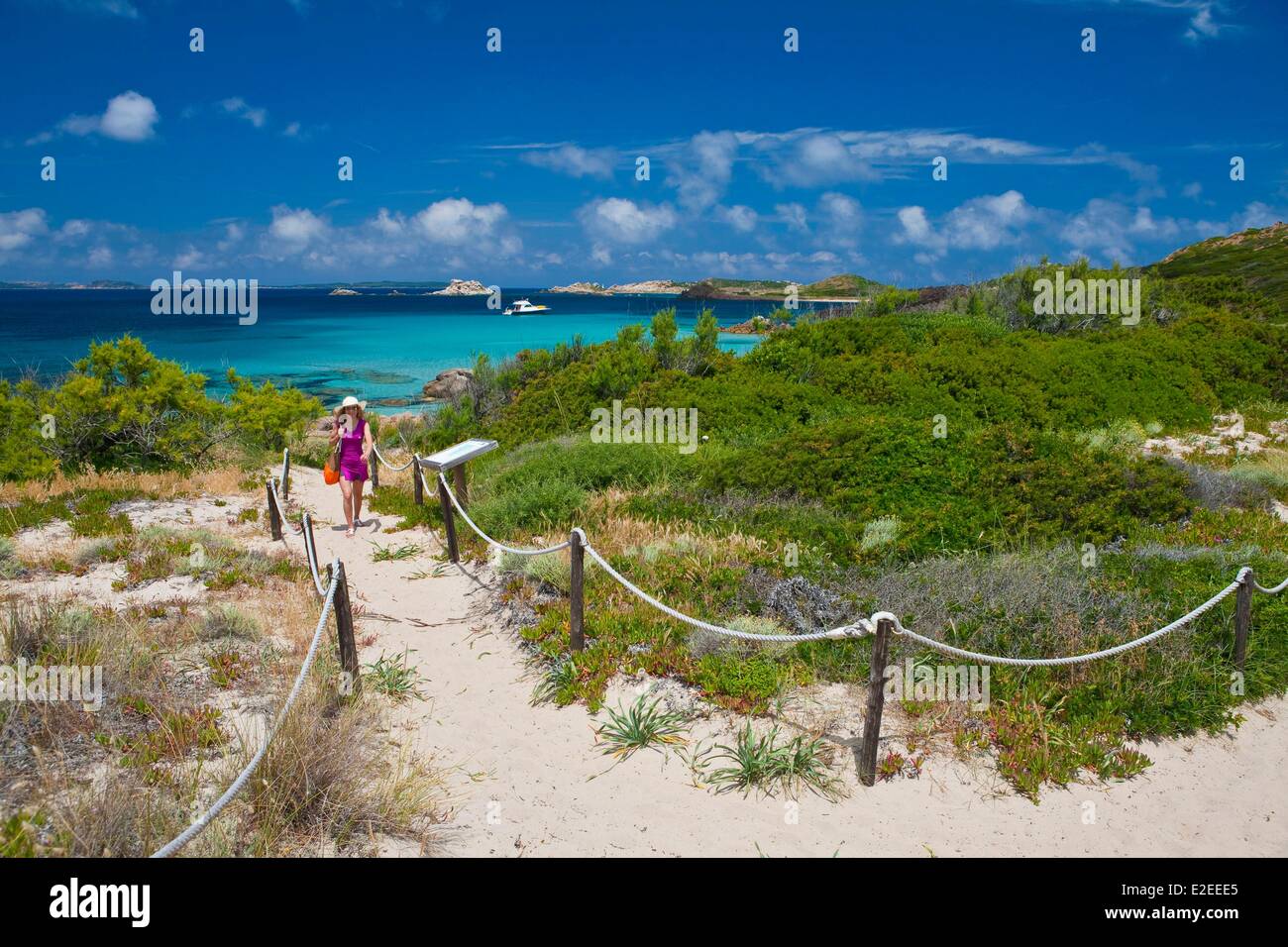 Sand la maddalena archipelago national park hi-res stock photography ...