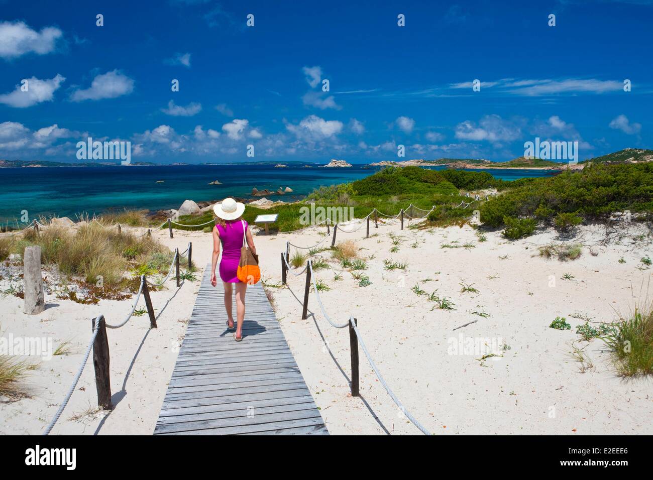 Italy Sardinia International Marine Park Corso-Sardinian National Park ...