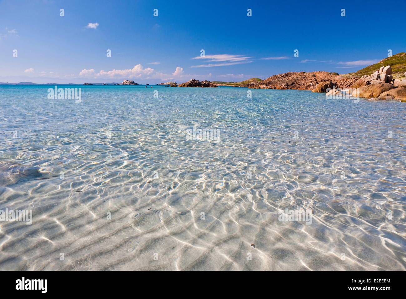 Sand la maddalena archipelago national park hi-res stock photography ...