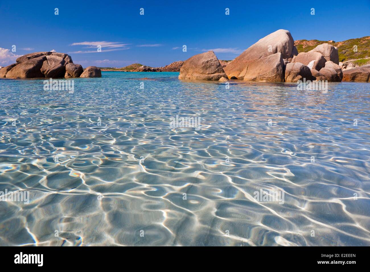 Italy Sardinia International Marine Park Corso-Sardinian National Park ...