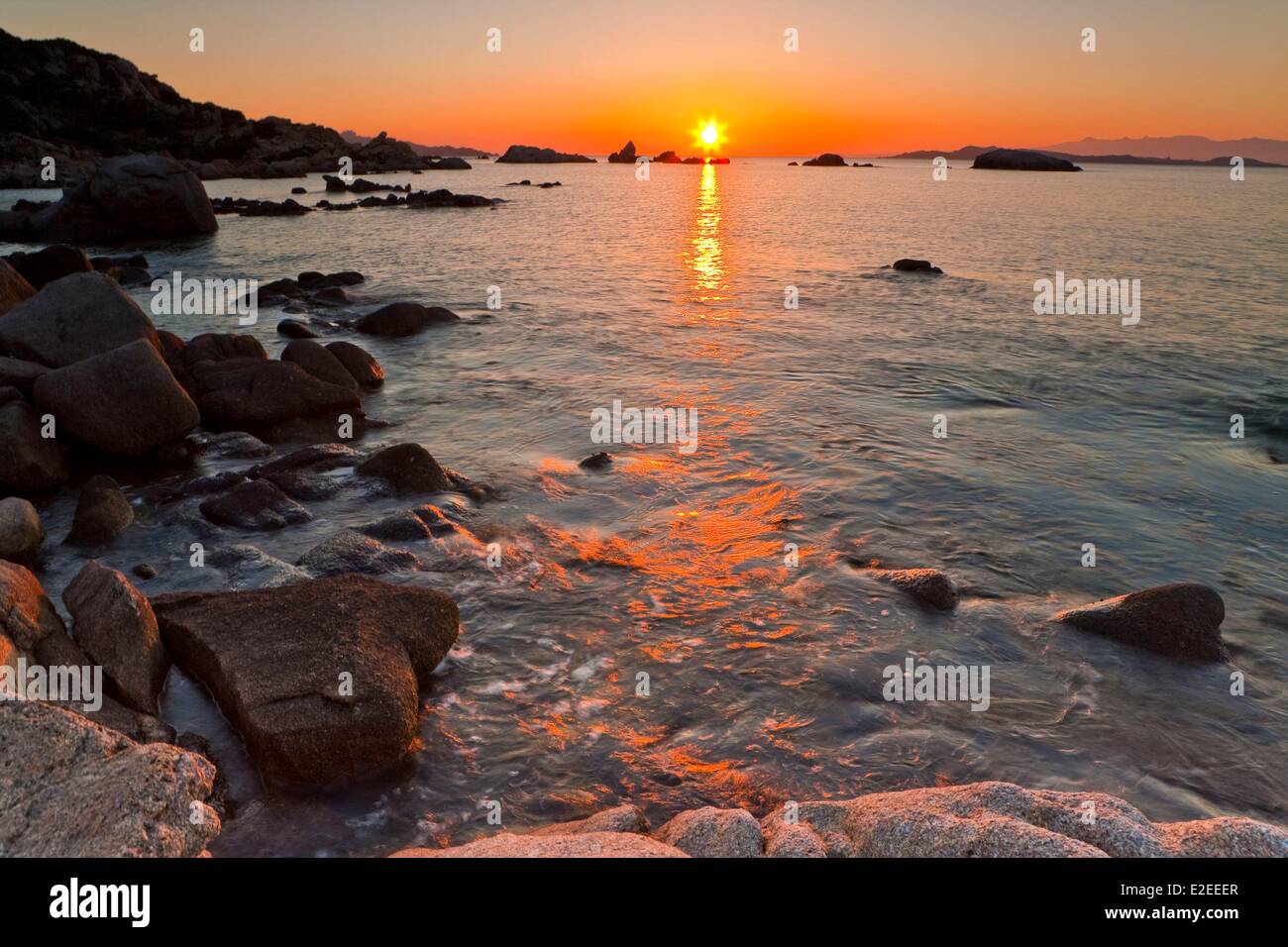 Italy Sardinia International Marine Park Corso-Sardinian National Park ...