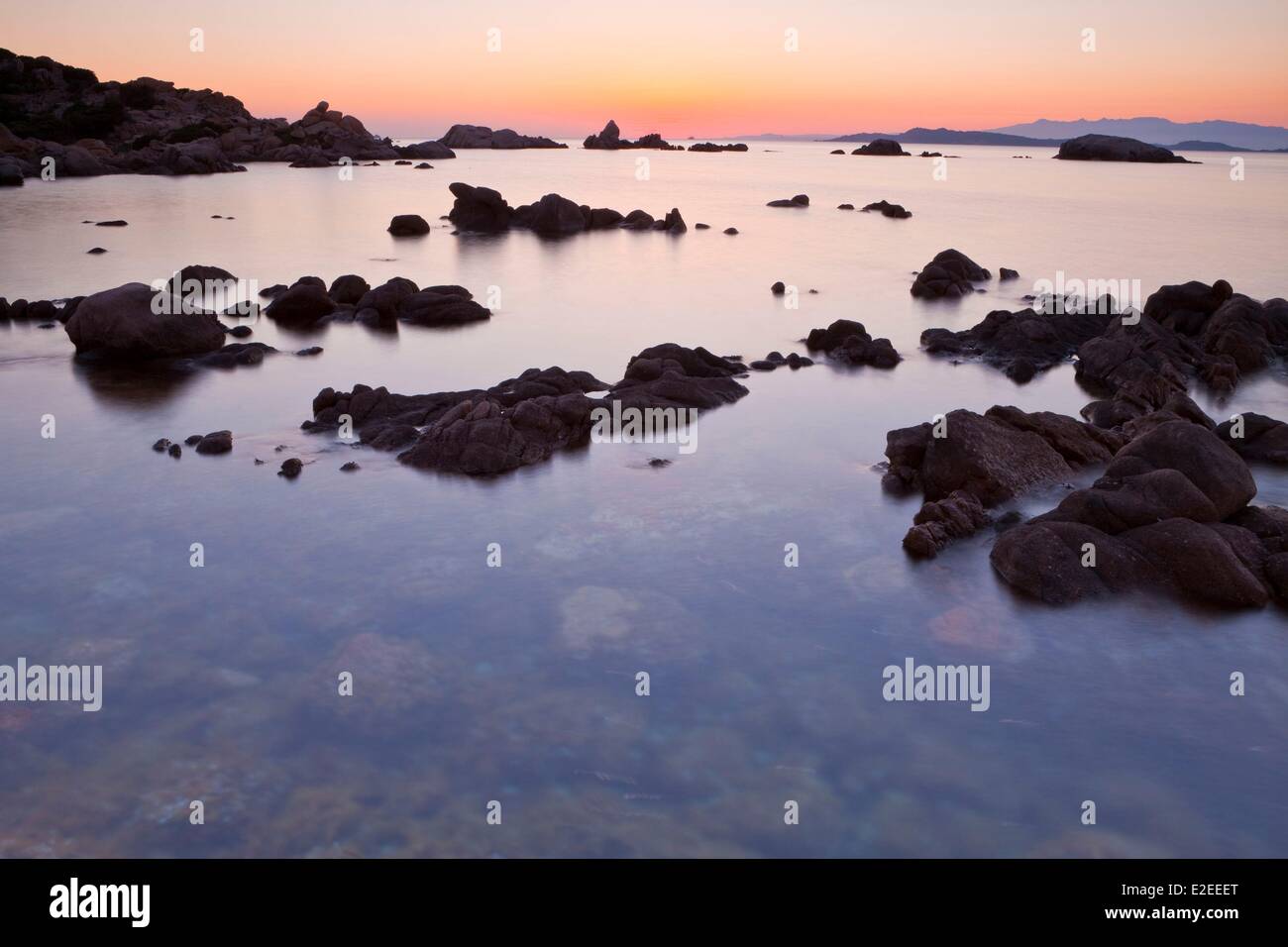 Italy Sardinia International Marine Park Corso-Sardinian National Park ...