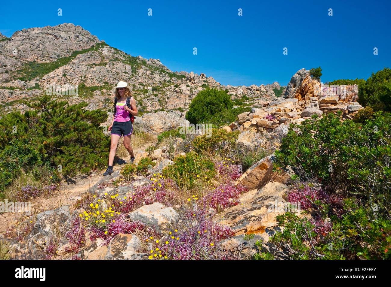 Italy Sardinia International Marine Park Corso-Sardinian National Park ...