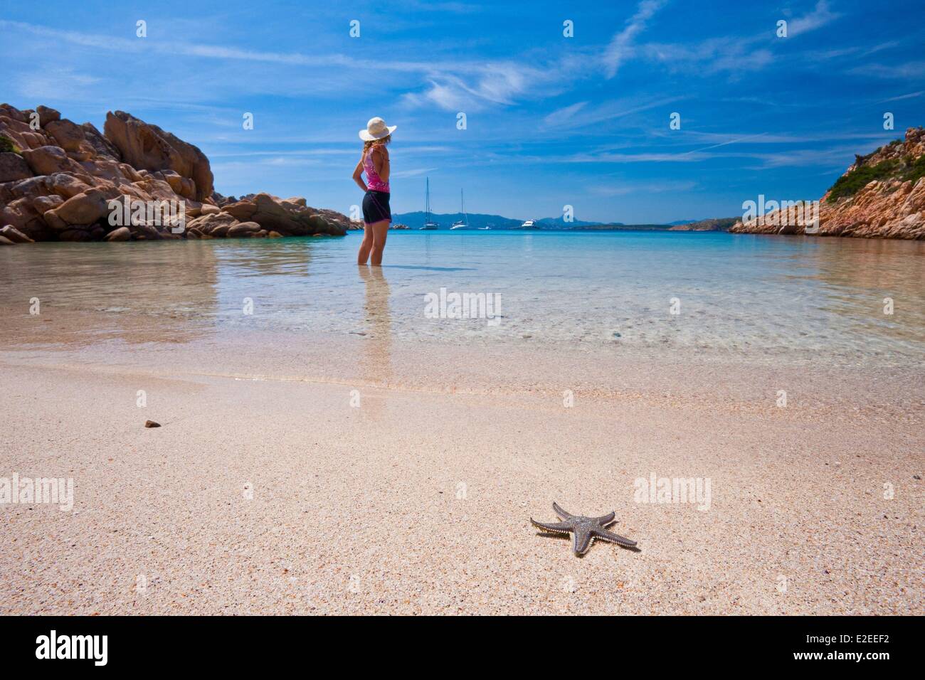 Italy Sardinia International Marine Park Corso-Sardinian National Park ...