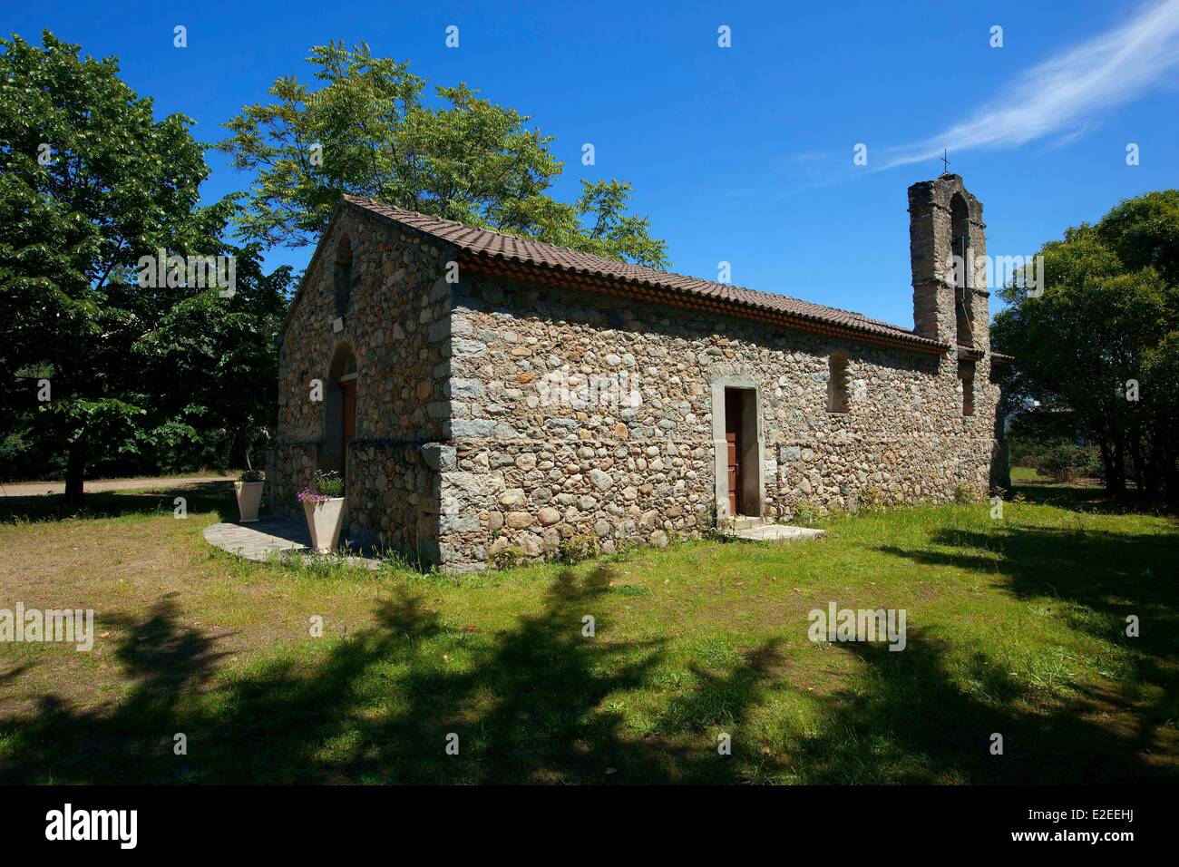 France, Haute Corse (2B), east coast, Costa Serena, near Ghisonaccia ...