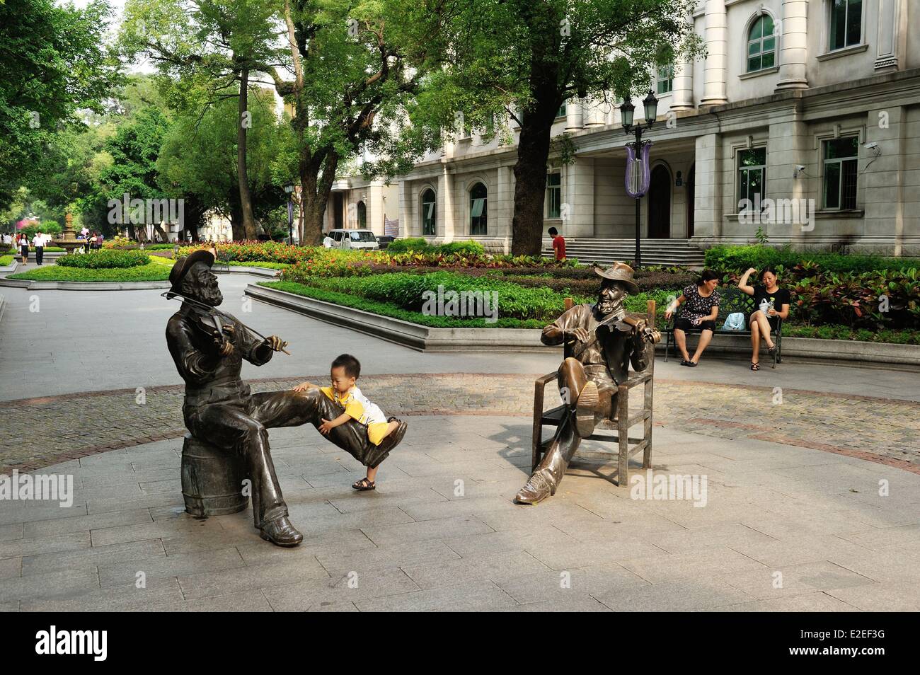 China, Guangdong province, Guangzhou, Shamian island Stock Photo - Alamy